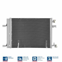 NISSENS Kondensator, Klimaanlage 940134 f&uuml;r Vaughall Opel CHEVROLET