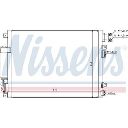 NISSENS Kondensator, Klimaanlage 94874 f&uuml;r Chrysler DODGE