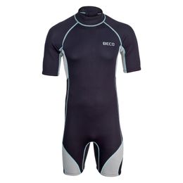 Beco The World Of Aquasports Schwimmanzug 'Naxos' Herren Gr&ouml;&szlig;e S schwarz / silber