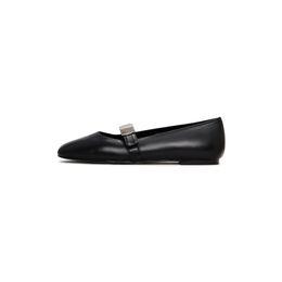 CESARE GASPARI Ballerina Damen Gr&ouml;&szlig;e 41 schwarz Sommerschuhe