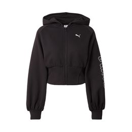 Puma Sweatjacke Damen Gr&ouml;&szlig;e XS schwarz / wei&szlig;
