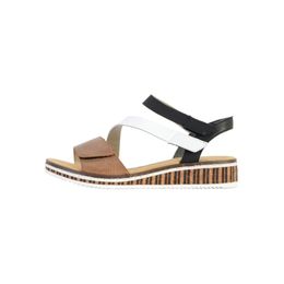 Rieker Sandals female size 40 Beige / Black / White