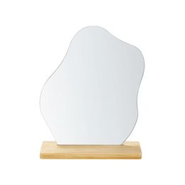 Beliani Dekospiegel LOZERE in Braun - (W) 19 x (H) 22 x (L) 7 cm | Gr.: onesize