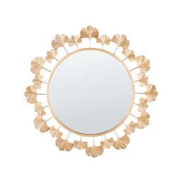 Beliani Wandspiegel CODOLET in Gold - (W) 60 x (H) 60 x (L) 3 cm Horizontal | Gr.: onesize