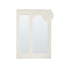 Beliani Wandspiegel MARCIGNY in Wei&szlig; - (W) 70 x (H) 100 x (L) 6 cm Vertikal | Gr.: onesize