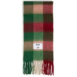Verb to do Schal in gr&uuml;n bordeaux - 0001 | Gr.: onesize