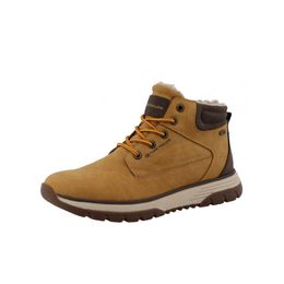 Tom Tailor Schn&uuml;rstiefel in Beige | Gr.: 46