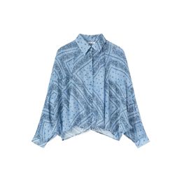 Motivi Bluse Damen Gr&ouml;&szlig;e L/XL blau