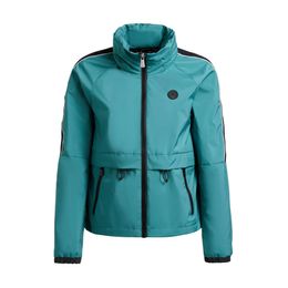 Khujo Between-Season Jacket 'Olia' female size M Cyan blue / Black