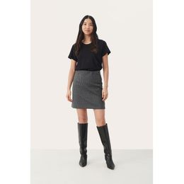PART TWO Rock CorinnePW Gerade Passform in Medium Grey Check | Gr.: L