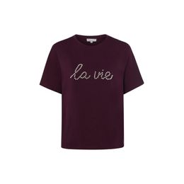 Marie Lund T-Shirt in aubergine | Gr.: XS
