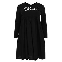 Yoek Kleid Damen Gr&ouml;&szlig;e 50/52 nachtblau / wei&szlig; Sommerkleid