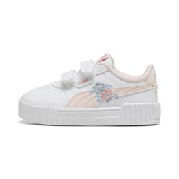 Puma Sneaker 'Carina 3.0' Jungen Gr&ouml;&szlig;e 21 pastellblau / pastellpink / wei&szlig;