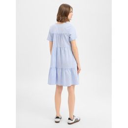 Marie Lund Kleid in hellblau wei&szlig; - 0001 | Gr.: 40