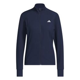 adidas Golf Trainingsjacke 'PERFORMANCE TEXTURE FULL ZIP' Damen Gr&ouml;&szlig;e XL marine / wei&szlig;