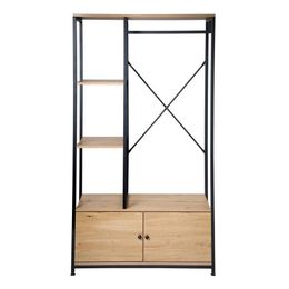 Calicosy Kleiderst&auml;nder, Eiche, Holzwerkstoff, 40x167x90 cm, Garderobe, Garderobenst&auml;nder