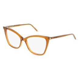SAINT LAURENT SL 386 Brille Damen | Fassung: Vollrand, Cat Eye, Braun