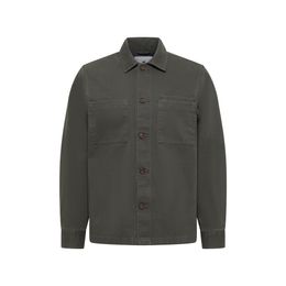 Mustang Button Up Shirt male size L Dark green