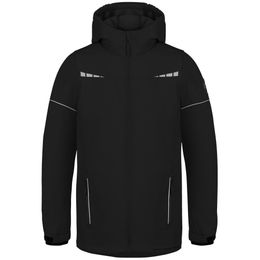 Normani Outdoorjacke 'Galway' Jungen Gr&ouml;&szlig;e 134/140 grau / schwarz