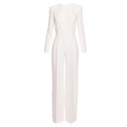 numoco Jumpsuit 'Overall Adele' Damen Gr&ouml;&szlig;e S wei&szlig;