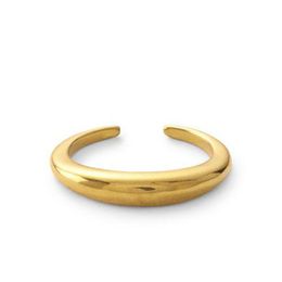 LANDS' END Wasserfester, verstellbarer Ring f&uuml;r Damen, Damen, size: regular, Gelb, by Lands' End