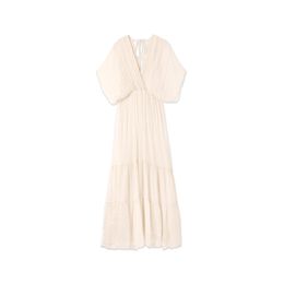oltre Kleid Damen Gr&ouml;&szlig;e 48 hellbeige Sommerkleid