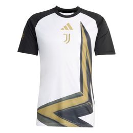 adidas Performance Funktionsshirt 'Juventus Turin 26/27' Herren Gr&ouml;&szlig;e XS honig / schwarz / wei&szlig;