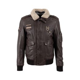 Mauritius Between-Season Jacket 'Cruise' male size L Kitt / Dark brown