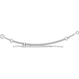 CS GERMANY Federnpaket 1020097000 f&uuml;r Ford