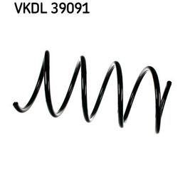 SKF Fahrwerksfeder vkdl39091 Vorderachse f&uuml;r Mercedes