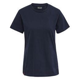 Hummel Shirt female size S marine blue / Red