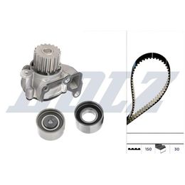 DOLZ Wasserpumpe + Zahnriemensatz kd185
