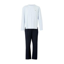 Tommy Hilfiger Underwear Long Pajamas male size XS Navy / Light blue / Cherry red