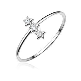 Glanzst&uuml;cke M&uuml;nchen Glanzst&uuml;cke M&uuml;nchen Ring female size 60 Silver / Transparent