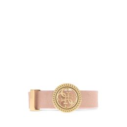 Guess G&uuml;rtel Damen Gr&ouml;&szlig;e 95 gold / puder