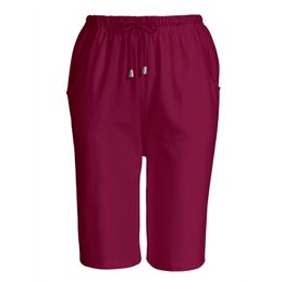 WITT Damen Bermudas mit 2 Taschen, bordeaux, Gr&ouml;&szlig;e 54