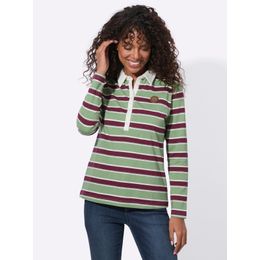 Langarm-Poloshirt