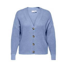 Only Carmakoma Knit Cardigan 'CARCarol Nice' female size L Sapphire