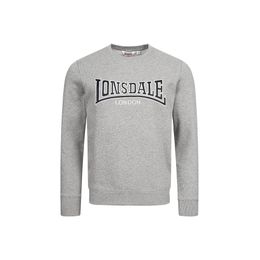 Lonsdale Sweatshirt 'Berger LP181' Herren Gr&ouml;&szlig;e M grau