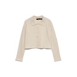 V&eacute;ro Moda VERO MODA Knit Cardigan 'VMPALERMO' female size XL Cream
