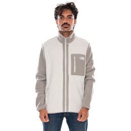 The North Face Sweatjacke 'M YUMIORI FULL ZIP CUMULUS CLOUD' Herren Gr&ouml;&szlig;e S wei&szlig;