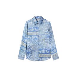 oltre Bluse Damen Gr&ouml;&szlig;e 5XL blau