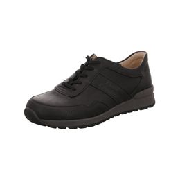 Finn Comfort Lace-Up Shoes 'Schn&uuml;rschuh Herren 01370-650099FinnComfort PREZZO Echtleder in schwarz' male size 41 Black
