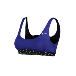Nike Swim Athletic Bikini Top female size 75 Purple / Black / White