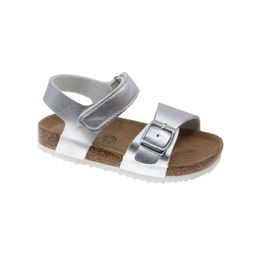Beppi Sandale 'Casual Sandal' M&auml;dchen Gr&ouml;&szlig;e 30 silber
