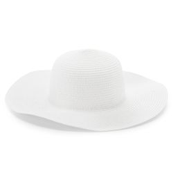 Lascana Strohhut Damen Gr&ouml;&szlig;e 55/60 wei&szlig;