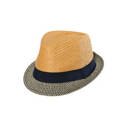 MaxiMo Hut 'MINI BOY-Trilby, Futter' Jungen Gr&ouml;&szlig;e 51 naturwei&szlig;