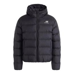 New Balance Jacke 'Boston' Herren Gr&ouml;&szlig;e XL schwarz / wei&szlig;