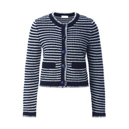 Rich & Royal Rich & Royal Strickjacke Damen Gr&ouml;&szlig;e XL marine / wei&szlig;