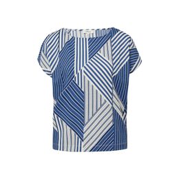 s.Oliver T-Shirt Damen Gr&ouml;&szlig;e XS blau / wei&szlig;